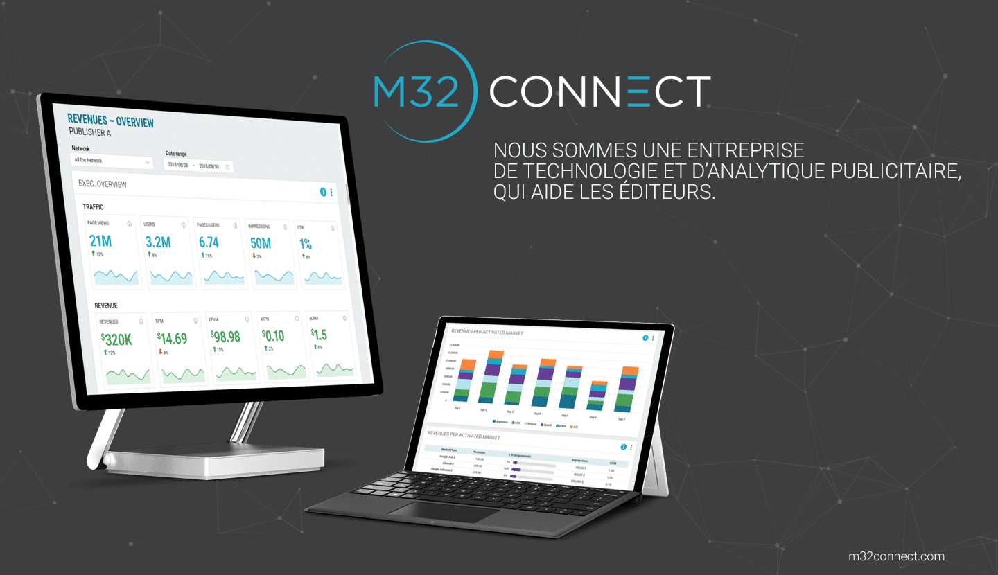 Notre plateforme technologique - M32 Connect